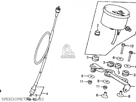 Honda XR500R 1981 (B) USA parts lists and schematics