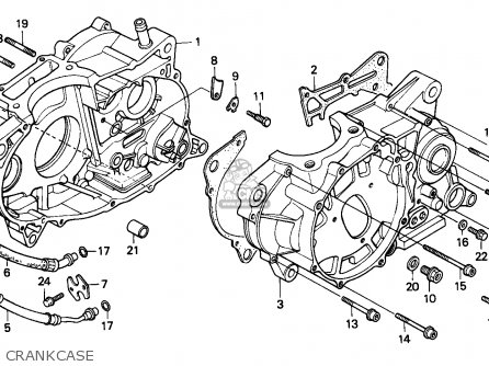 Honda Honda XR600R 1992 (N) EUROPEAN DIRECT SALES parts lists and ...