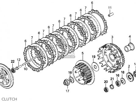 Honda XR650L 1998 (W) USA parts lists and schematics