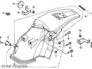 Honda XR650R 2001 (1) USA parts lists and schematics