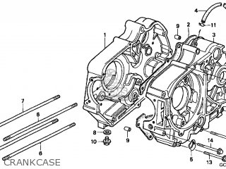 Honda XR70R 1997 (V) USA parts lists and schematics