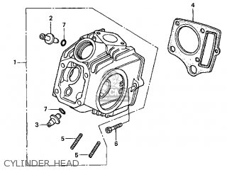 Honda XR70R 2003 (3) USA parts lists and schematics