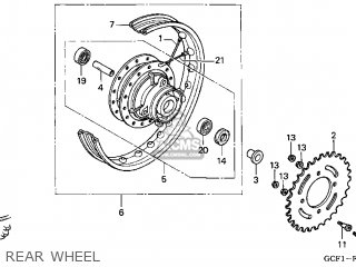 Honda XR70R 2003 (3) USA parts lists and schematics