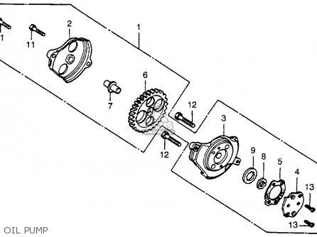 Honda XR80 1980 (A) USA parts lists and schematics