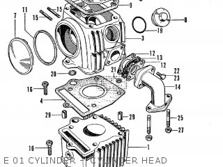 Honda Z50A FORMER MODEL U.S.A parts lists and schematics