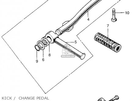 Honda Z50A MINI TRAIL K2 1970 1971 USA parts lists and schematics