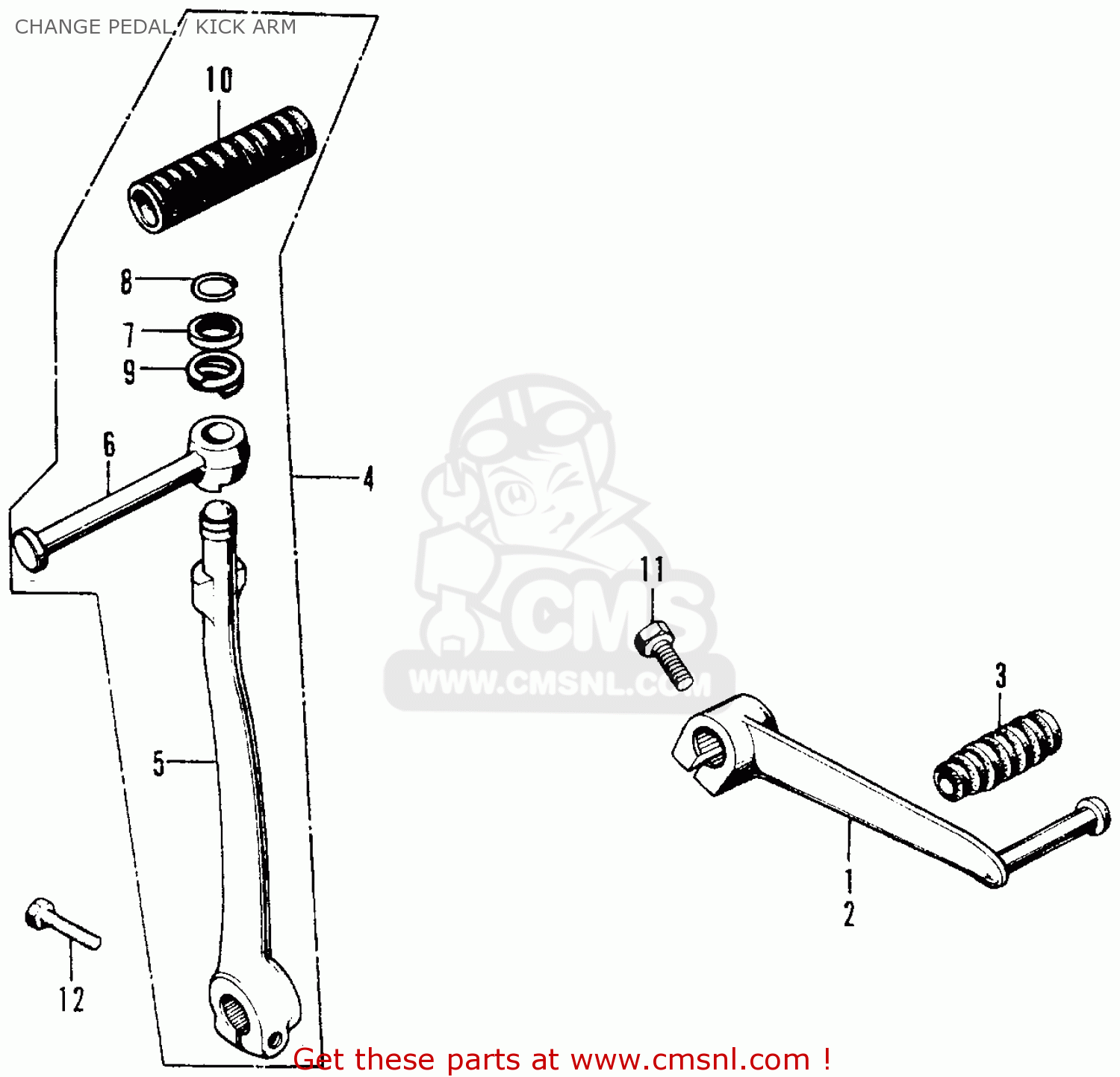 Honda Z50A MINI TRAIL K9 1978 USA parts lists and schematics