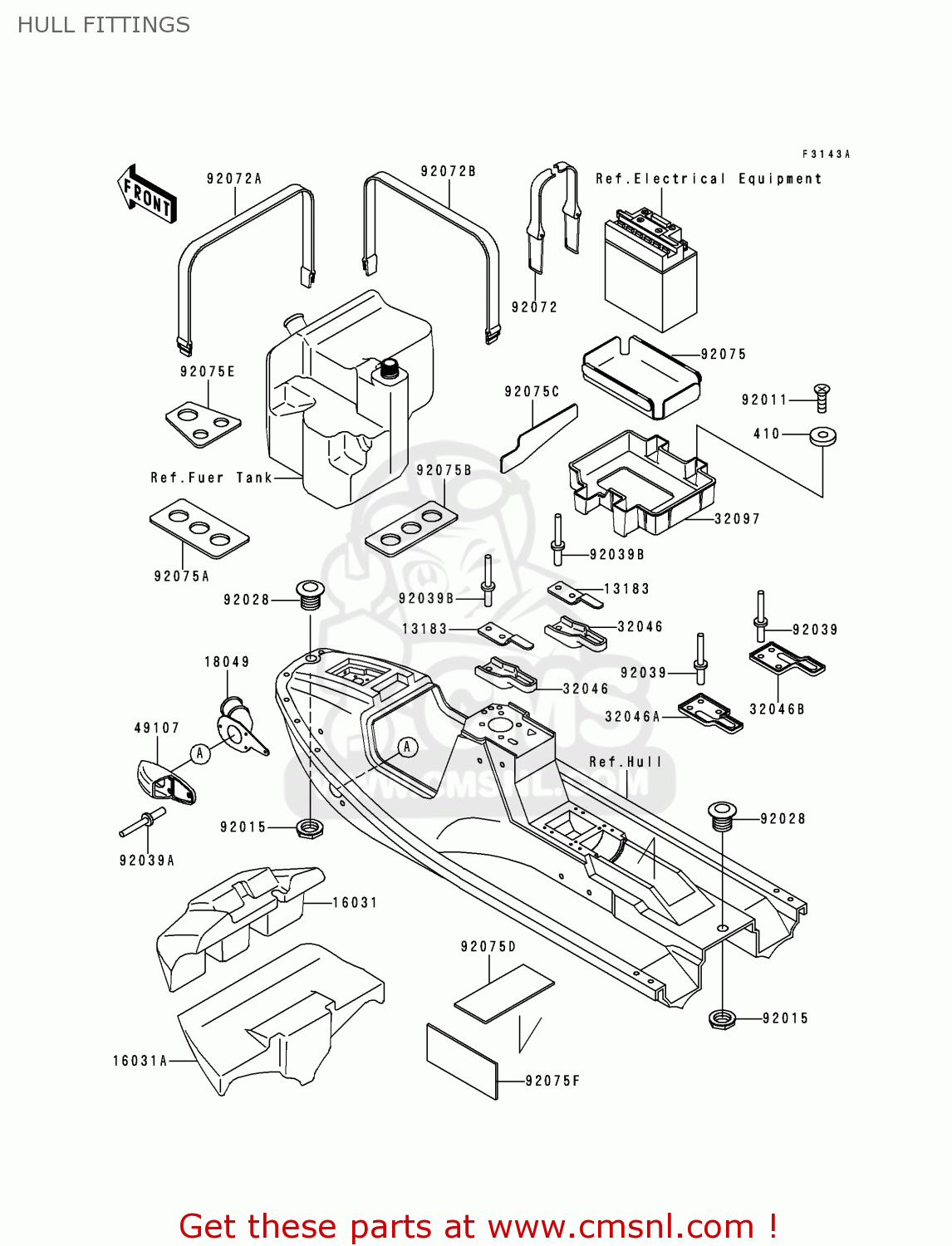 160313823: Float,water Muffler,l Kawasaki - buy the 16031-3823 at CMSNL 160313823: Float,water Muffler,l Kawasaki - buy the 16031-3823 at CMSNL