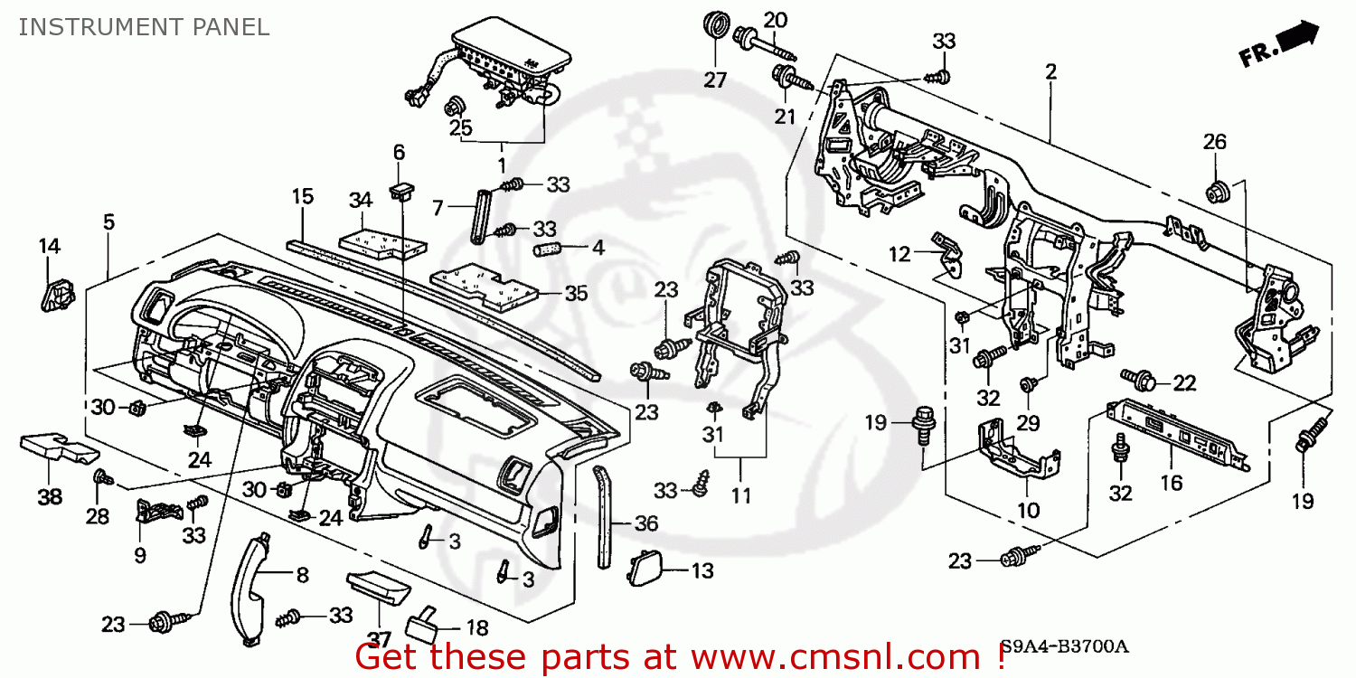 06780S9AA90ZA: Kit,as Mo*nh167l* Honda - buy the 06780-S9A-A90ZA at CMSNL