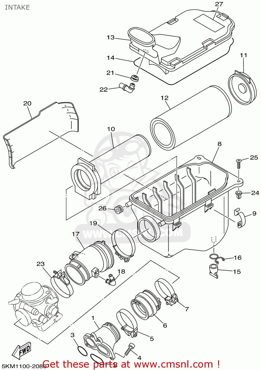 5KM1445200: Seal Yamaha - buy the 5KM-14452-00 at CMSNL