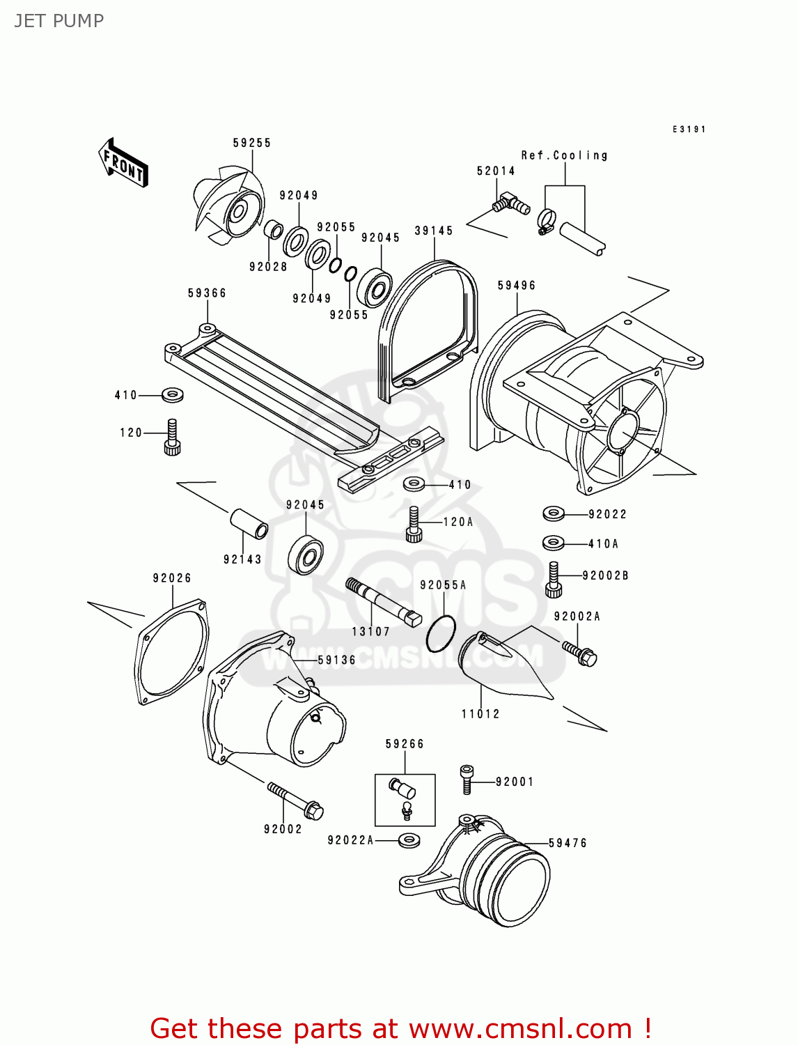 594963726: Vane-guide Kawasaki - buy the 59496-3726 at CMSNL