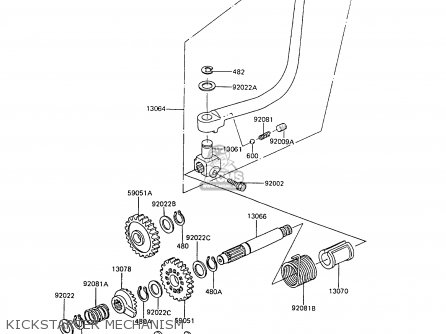 Kawasaki AR80C8 1990 UNITED KINGDOM parts lists and schematics