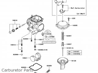 Kawasaki EX250J9FA NINJA 250R 2009 USA parts lists and schematics