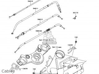 Kawasaki EX650ECF NINJA 650 2012 USA parts lists and schematics