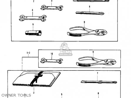 Kawasaki F3 BUSHWACKER 1970 AR USA parts lists and schematics