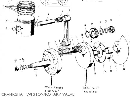 Kawasaki Kawasaki F5 BIG HORN 1970 USA parts lists and schematics