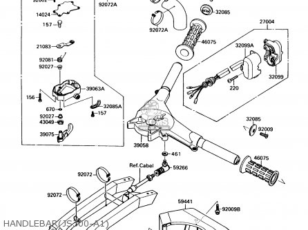 Kawasaki JS300-A1 JETSKI300SX 1987 USA parts lists and schematics