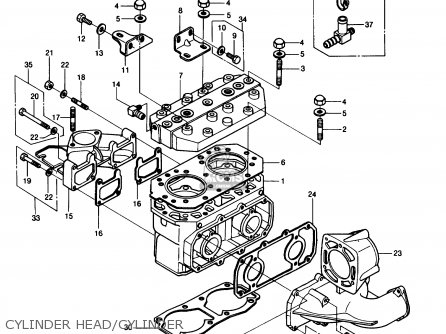 Kawasaki JS550-A5 JETSKI550 1986 USA parts lists and schematics