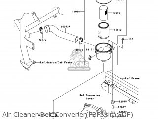 Kawasaki KAF950-FCF MULE4010 2012 USA / DIESEL 4X4 parts lists and ...