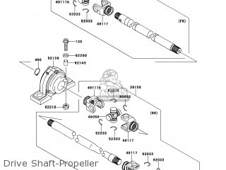 Kawasaki KAF950-FCF MULE4010 2012 USA / DIESEL 4X4 parts lists and ...