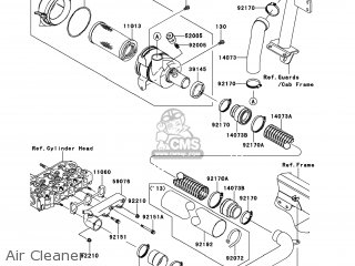 Kawasaki KAF950-FDF MULE4010 2013 USA / DIESEL 4X4 parts lists and ...