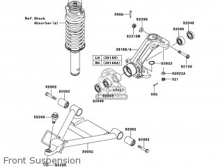 Kawasaki KAF950-FDF MULE4010 2013 USA / DIESEL 4X4 parts lists and ...