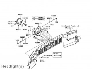 Kawasaki KAF950-FDF MULE4010 2013 USA / DIESEL 4X4 parts lists and ...