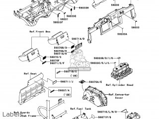 Kawasaki KAF950-FDF MULE4010 2013 USA / DIESEL 4X4 parts lists and ...
