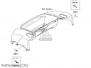Kawasaki KAF950-FDF MULE4010 2013 USA / DIESEL 4X4 parts lists and ...