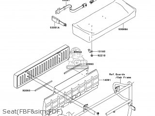 Kawasaki KAF950-FDF MULE4010 2013 USA / DIESEL 4X4 parts lists and ...