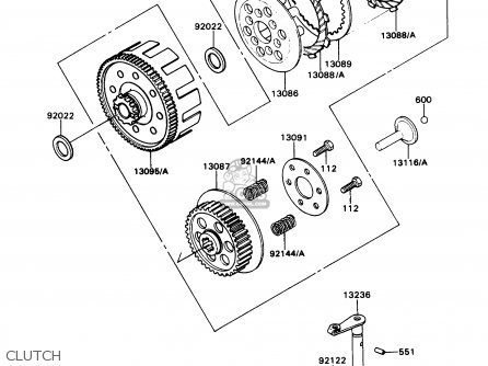 Kawasaki KD80-N1 KD80X 1988 USA CANADA parts lists and schematics