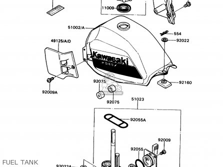 Kawasaki KD80-N1 KD80X 1988 USA CANADA parts lists and schematics