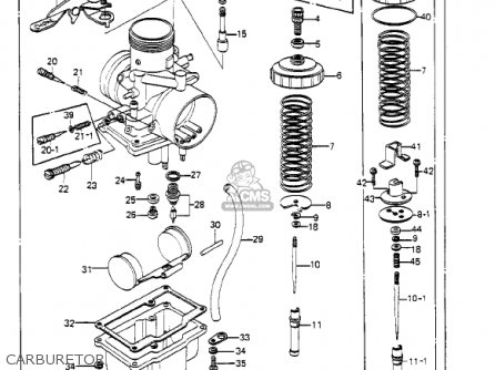 Kawasaki KE250-B1 1977 / MPH KPH parts lists and schematics