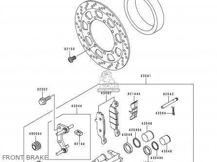 Kawasaki Kawasaki KL650C6 KLR650 2000 CANADA parts lists and schematics