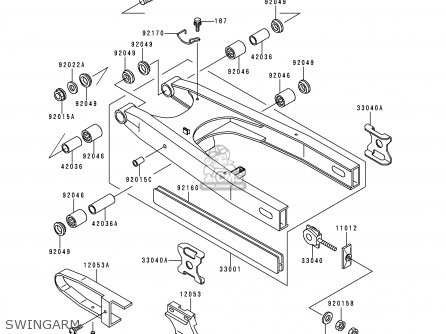 Kawasaki KL650C6 KLR650 2000 CANADA parts lists and schematics