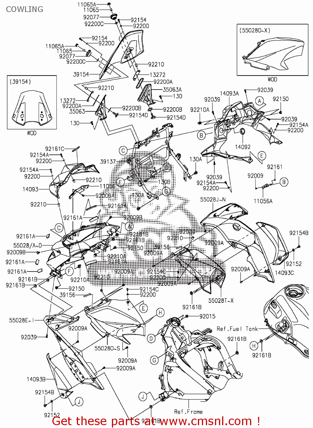 Kawasaki KLE650FFF VERSYS 650 ABS 2015 EUROPE,MIDDLE EAST,AFRICA ...