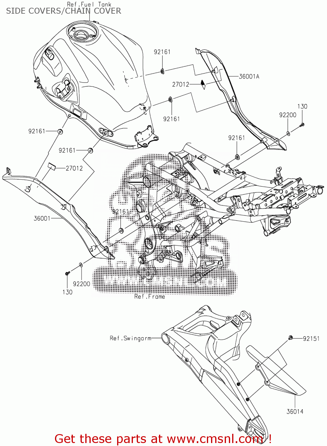 Kawasaki KLE650FKF VERSYS 650 2019 EUROPE,MIDDLE EAST,AFRICA SIDE ...