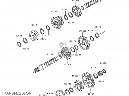 Kawasaki KLF400-B4 BAYOU4004X4 1996 USA CANADA parts lists and schematics