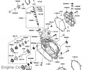 Kawasaki KX100-FEF 2014 USA parts lists and schematics