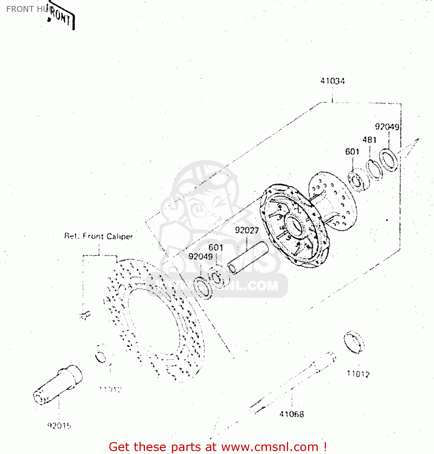 Kawasaki KX500-C1 1987 EUROPE UK AL parts lists and schematics