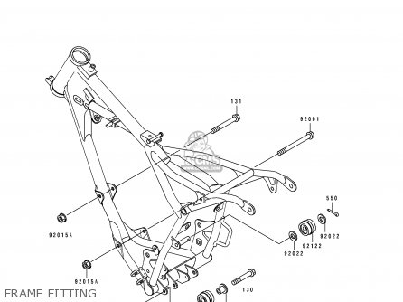 Kawasaki KX60-B6 1990 USA parts lists and schematics