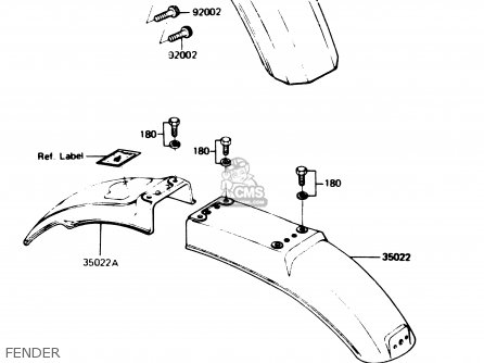 Kawasaki Z1100R1 1984 EUROPE UK NR parts lists and schematics