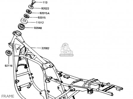 Kawasaki Z1100R1 1984 EUROPE UK NR parts lists and schematics