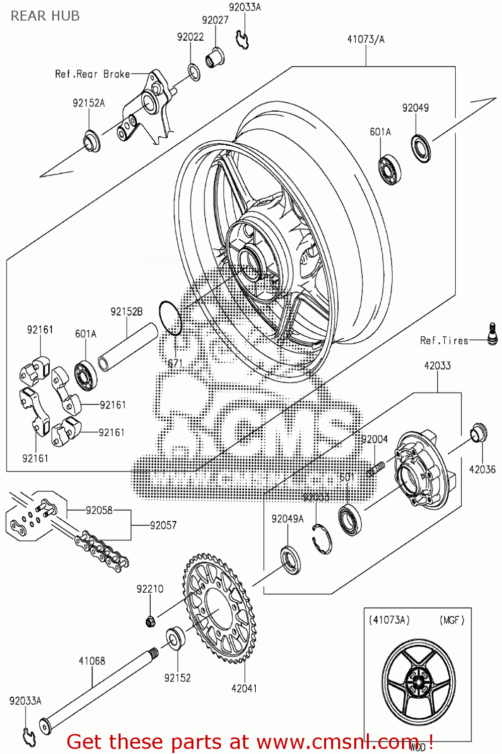 Kawasaki ZX1000MEF Z1000SX ABS 2014 EUROPE,MIDDLE EAST,AFRICA,UK,FR ...