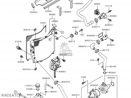 Kawasaki Kawasaki ZX400H2 ZXR400 1990 EUROPE FR AR IT parts lists and ...