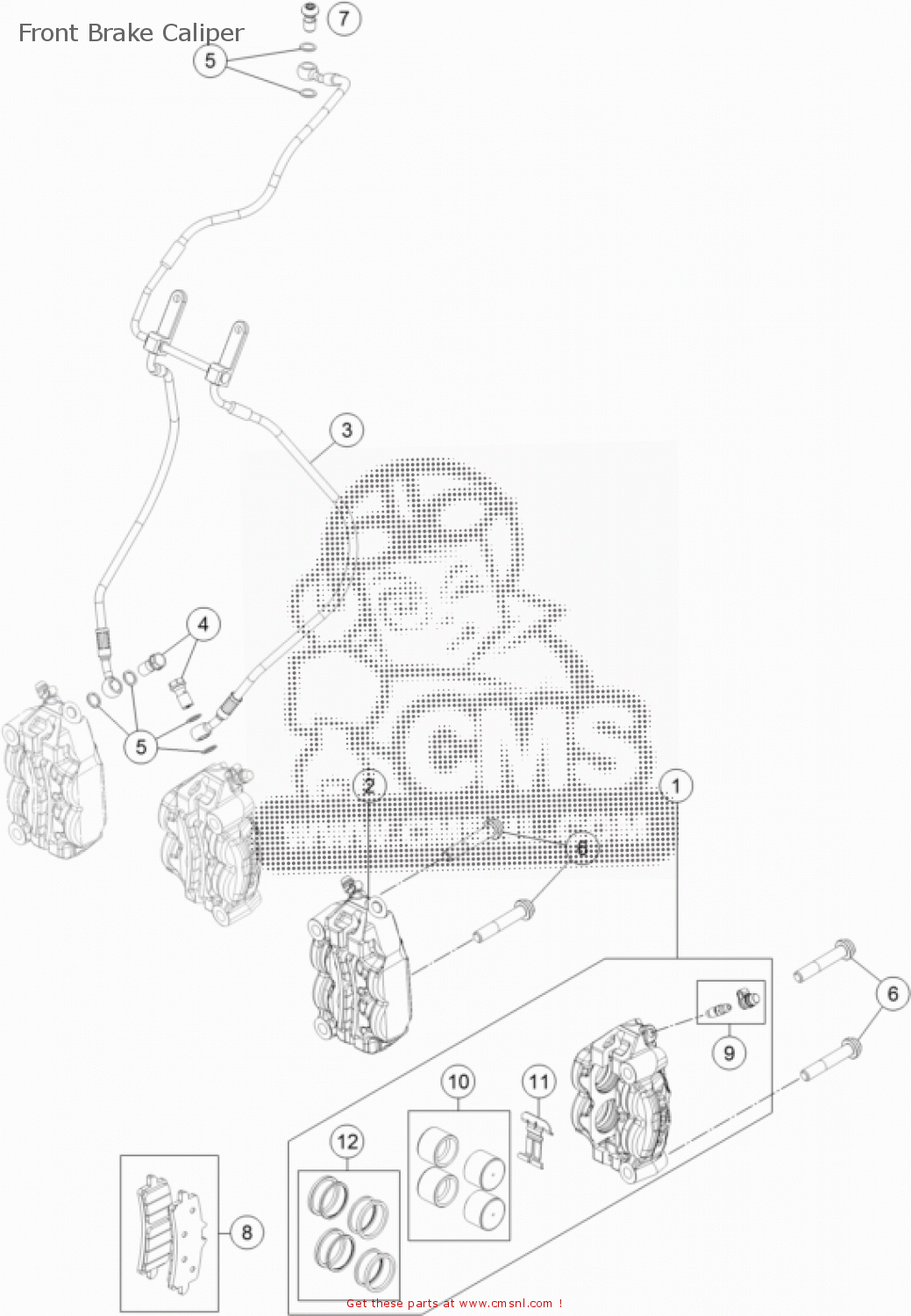 KTM 1290 Super Duke GT, black Europe 2018 parts lists and schematics