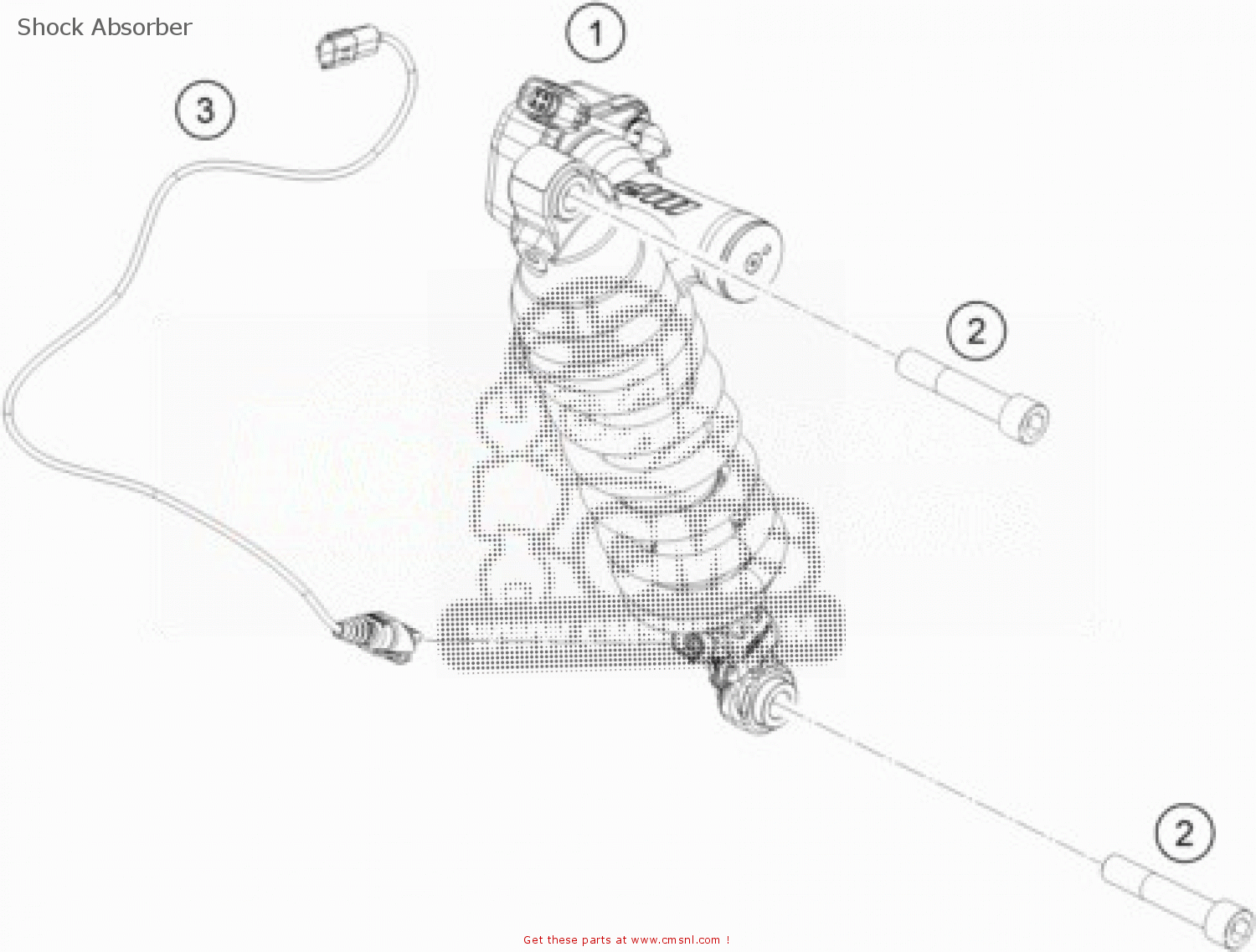 KTM 1290 SUPER DUKE GT OR. ABS Australia 2016 Shock Absorber - buy ...