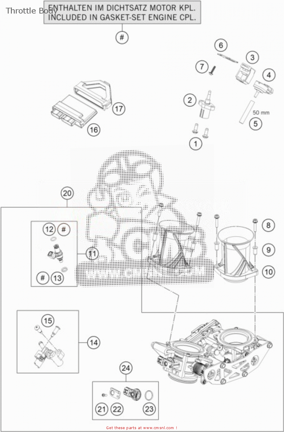 KTM 1290 Super Duke R, black Europe 2019 parts lists and schematics