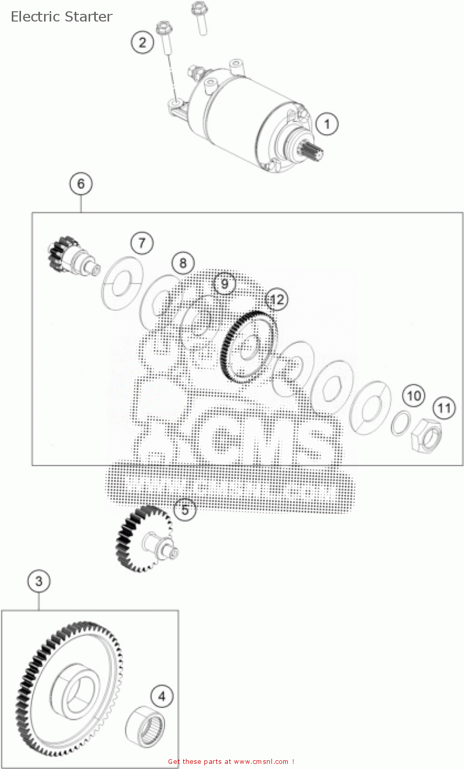 KTM 390 Adventure, white - IKD AR 2020 Electric Starter - buy original ...