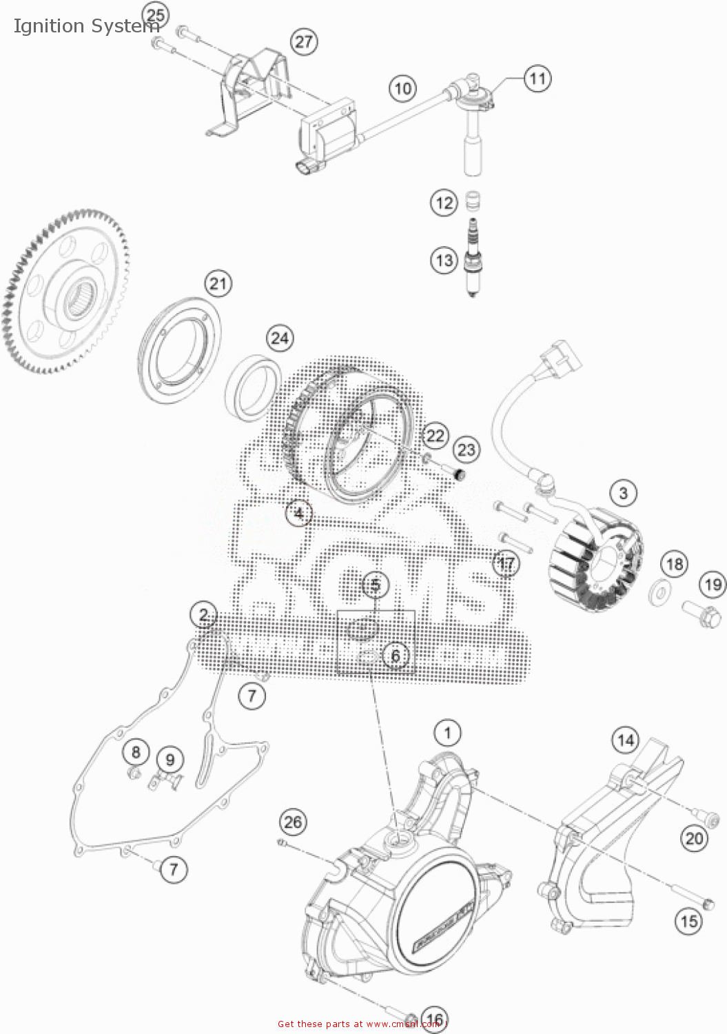 KTM RC 200, white, w/o ABS - B.D. Europe 2016 Ignition System - buy ...